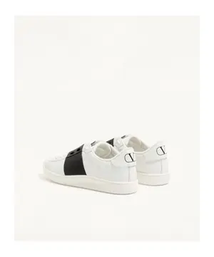 Valentino Garavani Open Royco Lace-up Sneakers - White/black
