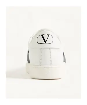 Valentino Garavani Open Royco Lace-up Sneakers - White/black