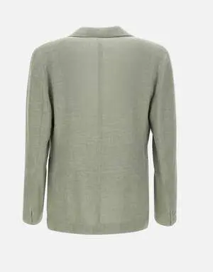 Eleventy Single-breasted Slim Blazer - Gray