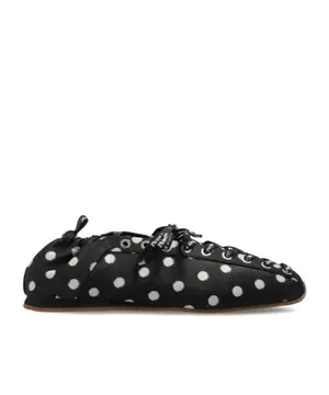 Ganni Tie Fastening Flats For Women