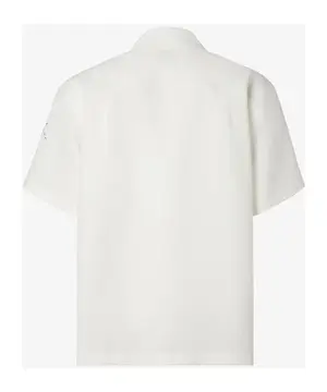 Fendi Embroidered Linen Shirt