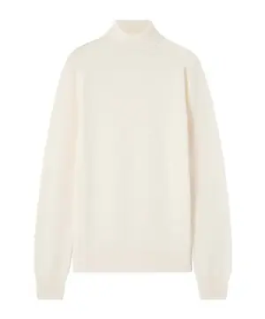 THE FRANKIE SHOP Eve Turtleneck Sweater - Ivory