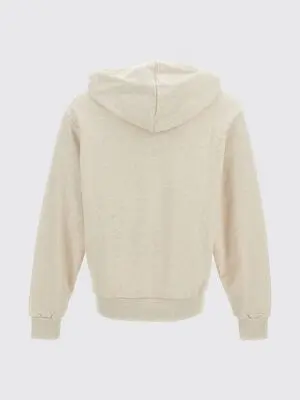 A.p.c. Logo Printed Drawstring Hoodie - Nude