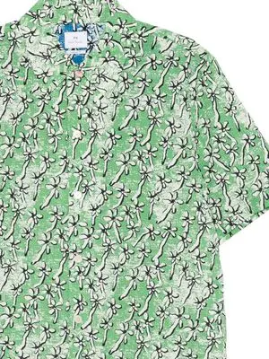 Paul Smith Floral-print Shirt - Green