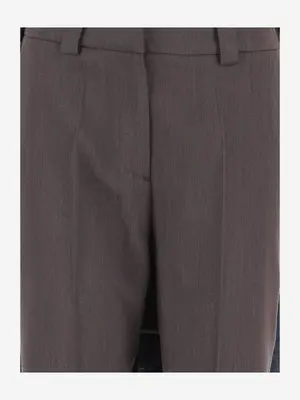 DARKPARK Straight-leg Tailored Pants - Black