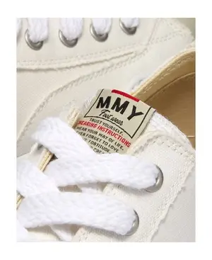Mihara Yasuhiro Logo-laced Casual Sneakers - White