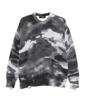 Amiri Distressed Knitwear For Men