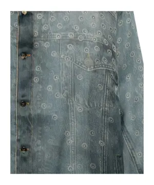 HAIKURE Maya Silk Shirt With Lapel Neck And Printed Pattern - Gray