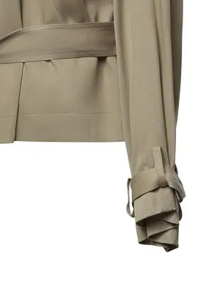 THE FRANKIE SHOP Belted Trench Coat - No