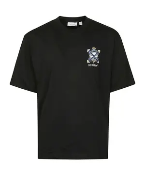 Off-White Jewelry Araldic Arrow Skate T-shirt - Black