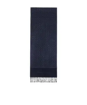 FERRAGAMO Logo Scarf - Black