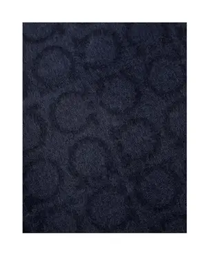 FERRAGAMO Logo Scarf - Black