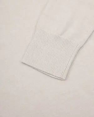 Max Mara Round Neck Long Sleeve Pullover - White