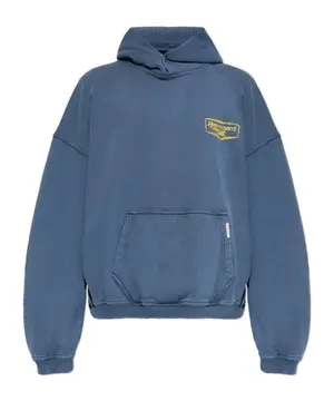 REPRESENT Graphic Print Hoodie - Blue