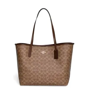Coach Camo Print Tote Bag