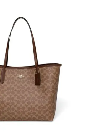 COACH Letter Logo Tote Bag