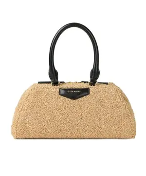 Givenchy Antigona East-west Sponge-effect Mini Bag - Natural Color