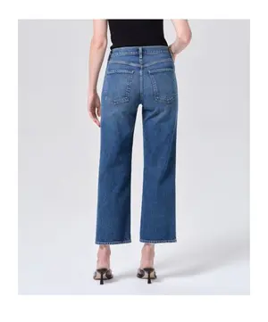 AGOLDE Harper Cropped Jeans - River