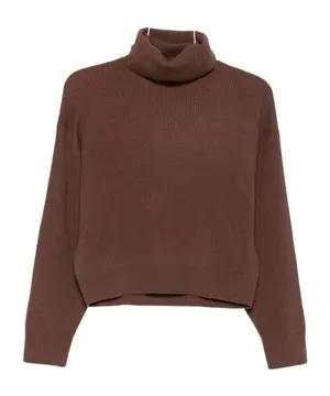 Brunello Cucinelli Roll-neck Sweater - Brown
