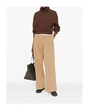 Brunello Cucinelli Roll-neck Sweater - Brown