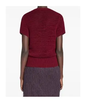 Dries Van Noten V-neck Sweater With Contrasting Pattern