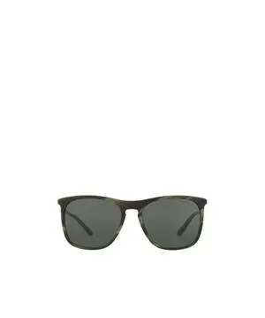 Giorgio Armani Rectangle Sunglasses - Gray