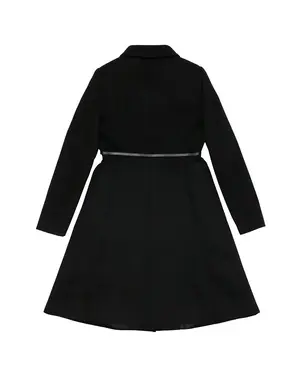 Max Mara Belted Coat - Black