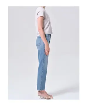 AGOLDE 90's Pinch Waist Crop Straight Leg Jeans