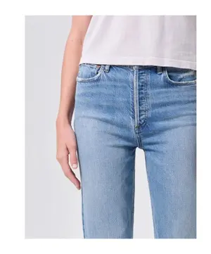 AGOLDE 90's Pinch Waist Crop Straight Leg Jeans