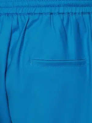 BONSAI Wool Track Shorts - Blue