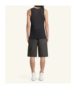 COURREGES Logo Mesh Vest - Black