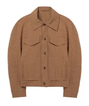 Séfr Matthieu Checked Shirt Jacket