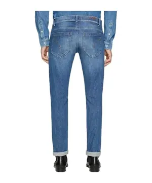 DONDUP George Slim Fit Jeans - Blue