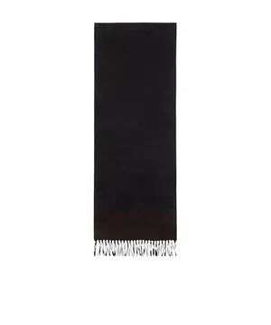 FERRAGAMO Logo Scarf - Black