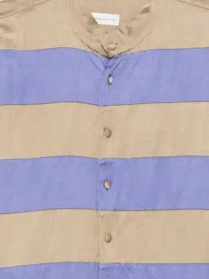 Dries Van Noten Striped Shirt - Lavender