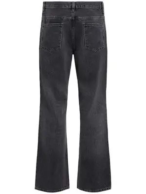 FRAME Relaxed Cotton Denim Jeans - Black