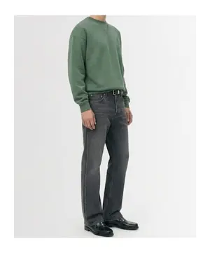 FRAME Relaxed Cotton Denim Jeans - Black