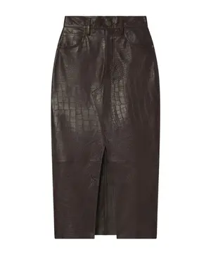 FRAME Belt Loop Skirt