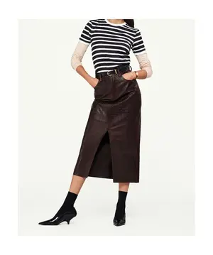 FRAME Belt Loop Skirt