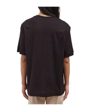 PAOLO PECORA Short-sleeved T-shirt - Black