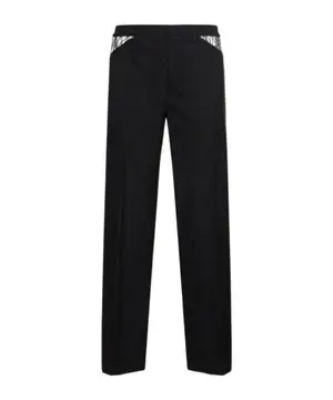DION LEE Embroidered Wool Casual Pants