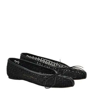 FERRAGAMO Lace Ballet Flats