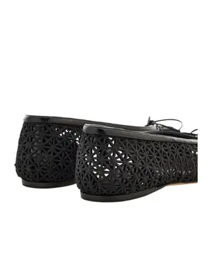 FERRAGAMO Lace Ballet Flats