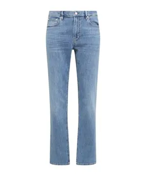 FRAME Straight-leg Cotton Jeans