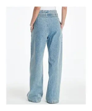 AGOLDE X Maria Mcmanus Corset Wide Leg Jeans