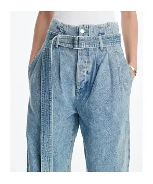 AGOLDE X Maria Mcmanus Corset Wide Leg Jeans