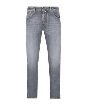 Jacob Cohen Button-fastening Jeans - Gray