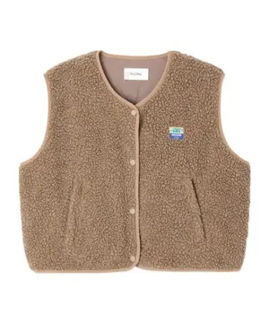 American Vintage Logo Vest - Nutmeg