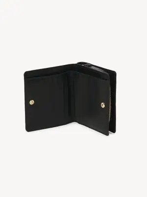 Chloé Sense Compact Bi-fold Wallet - Black