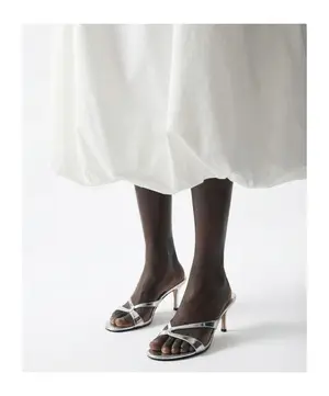 SCAROSSO Pauli Kitten Heel Sandals